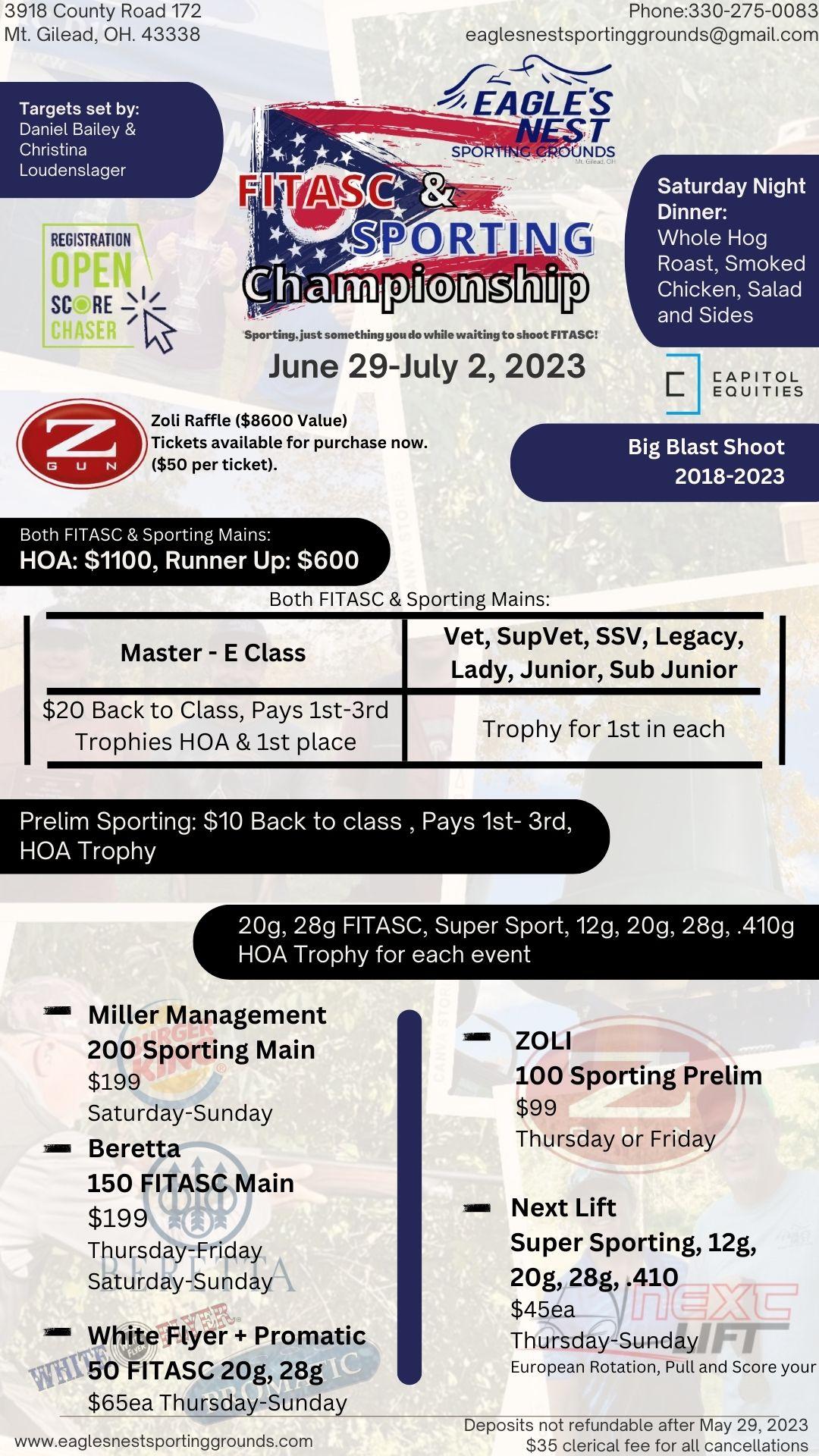 Eagle's Nest Big FITASC & Sporting Tournament