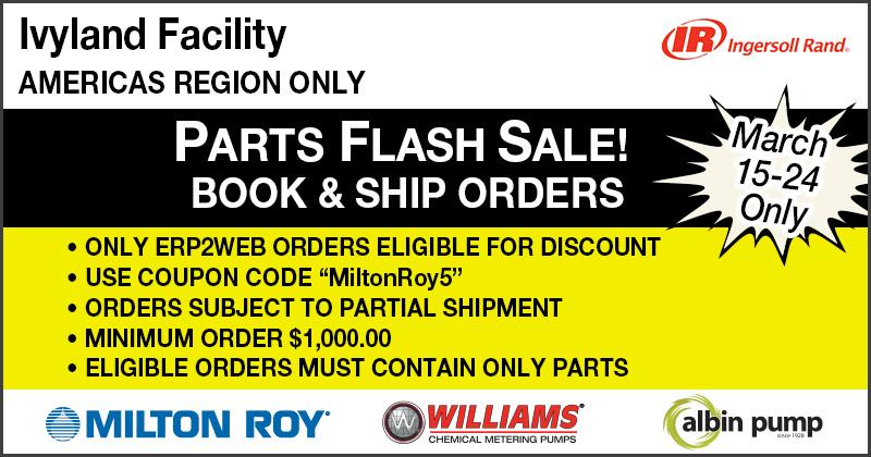 Flash Parts Sale! For a Limited time only: March 15-24