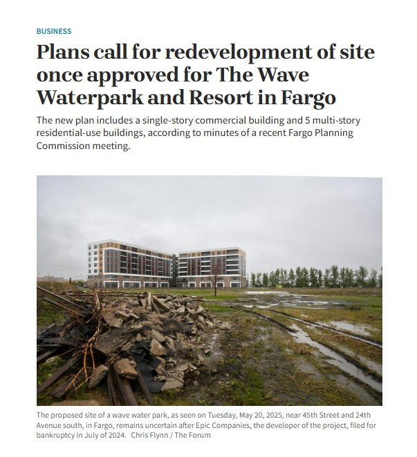 Fargo Park District - Weekly Update, June 16