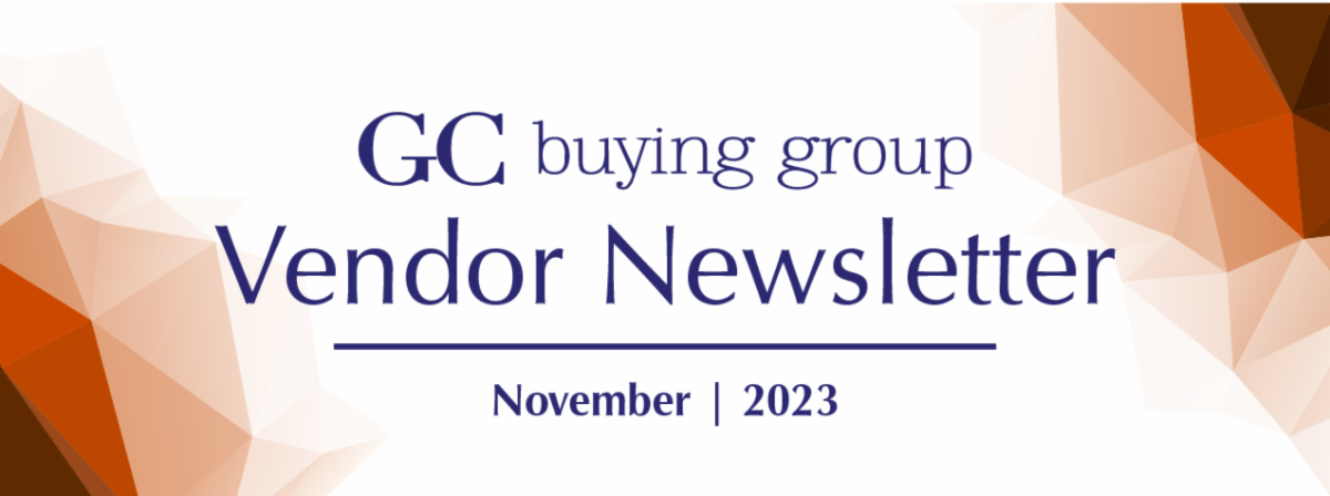 GC Vendor Newsletter | November 2023