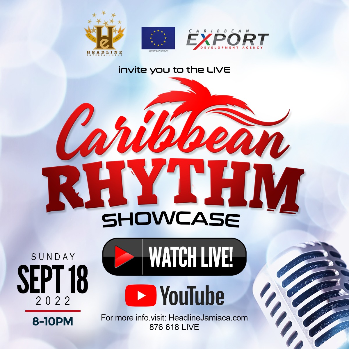Twenty emerging acts selected for the 2022 staging of Caribbean Rhythm ...