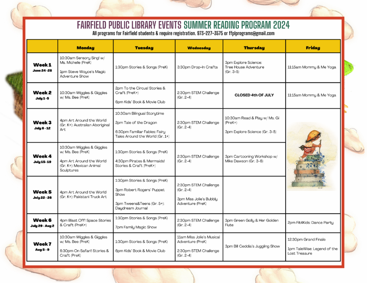 Summer Activities at the Library!