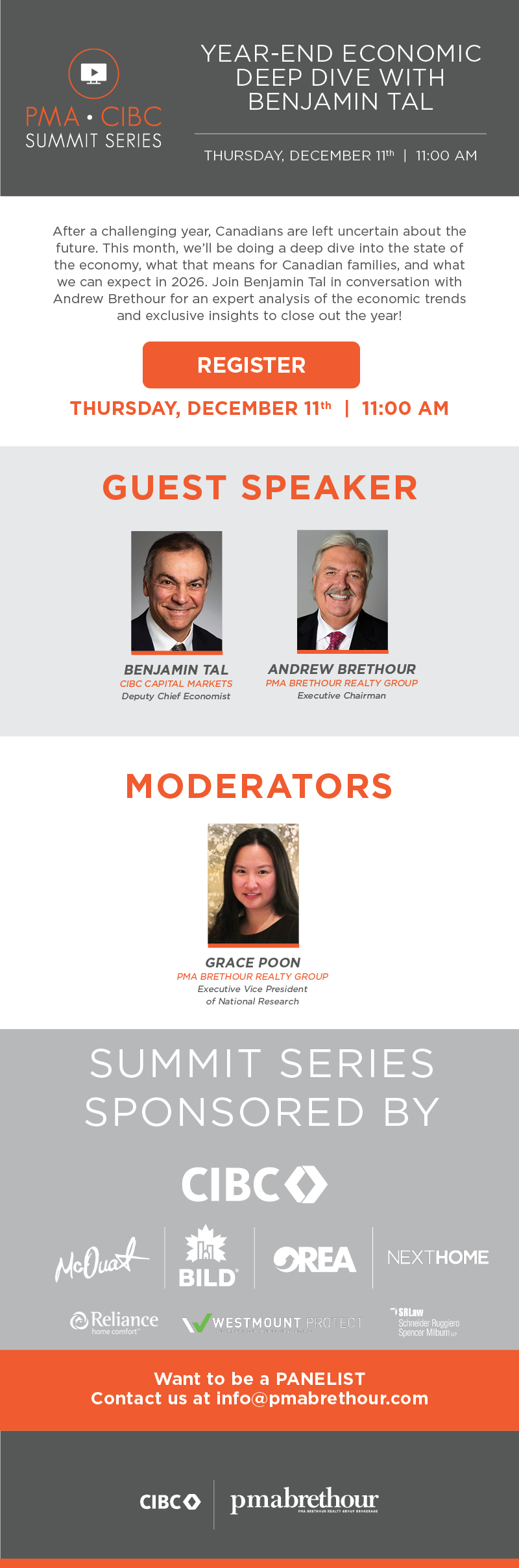 Register Today! PMA | CIBC SUMMIT SERIES - YEAR-END ECONOMIC DEEP DIVE ...