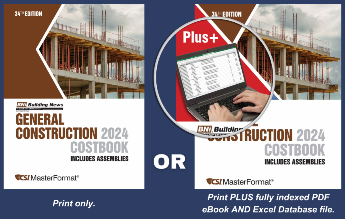 The General Construction Costbook Now Upgraded for 2024!