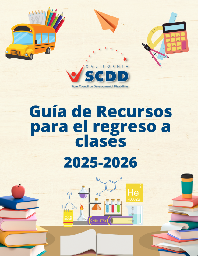 SCDD Back-to-School Resource Guide / SCDD Guía de Recursos para el ...