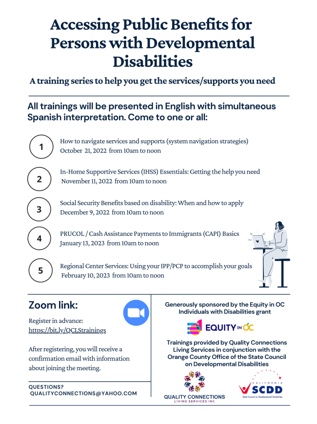 Accessing Public Benefits For Persons With Developmental Disabilities ...