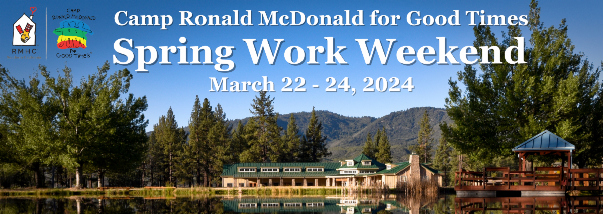 Camp Spring Work Weekend - March 22-24