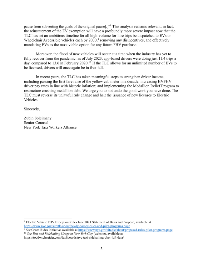 Don't Let TLC Destroy Drivers. Join Thursday, Oct. 26th at 8PM Zoom Meeting