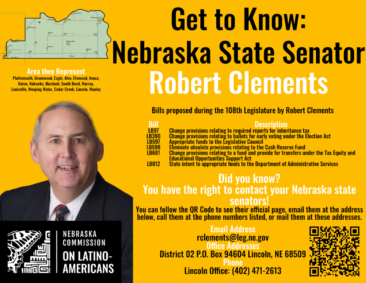 Get to know: The Nebraska Government Conozca: El Gobierno de Nebraska