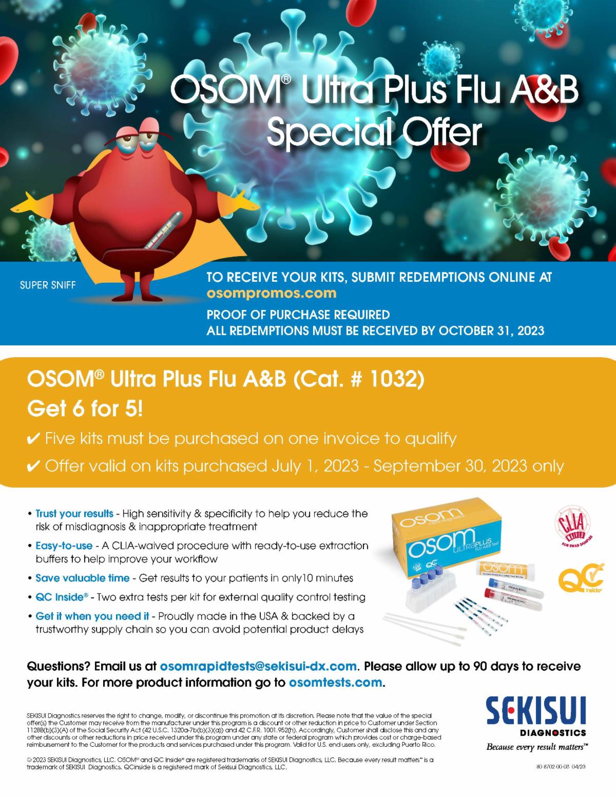OSOM Limited Time Offer