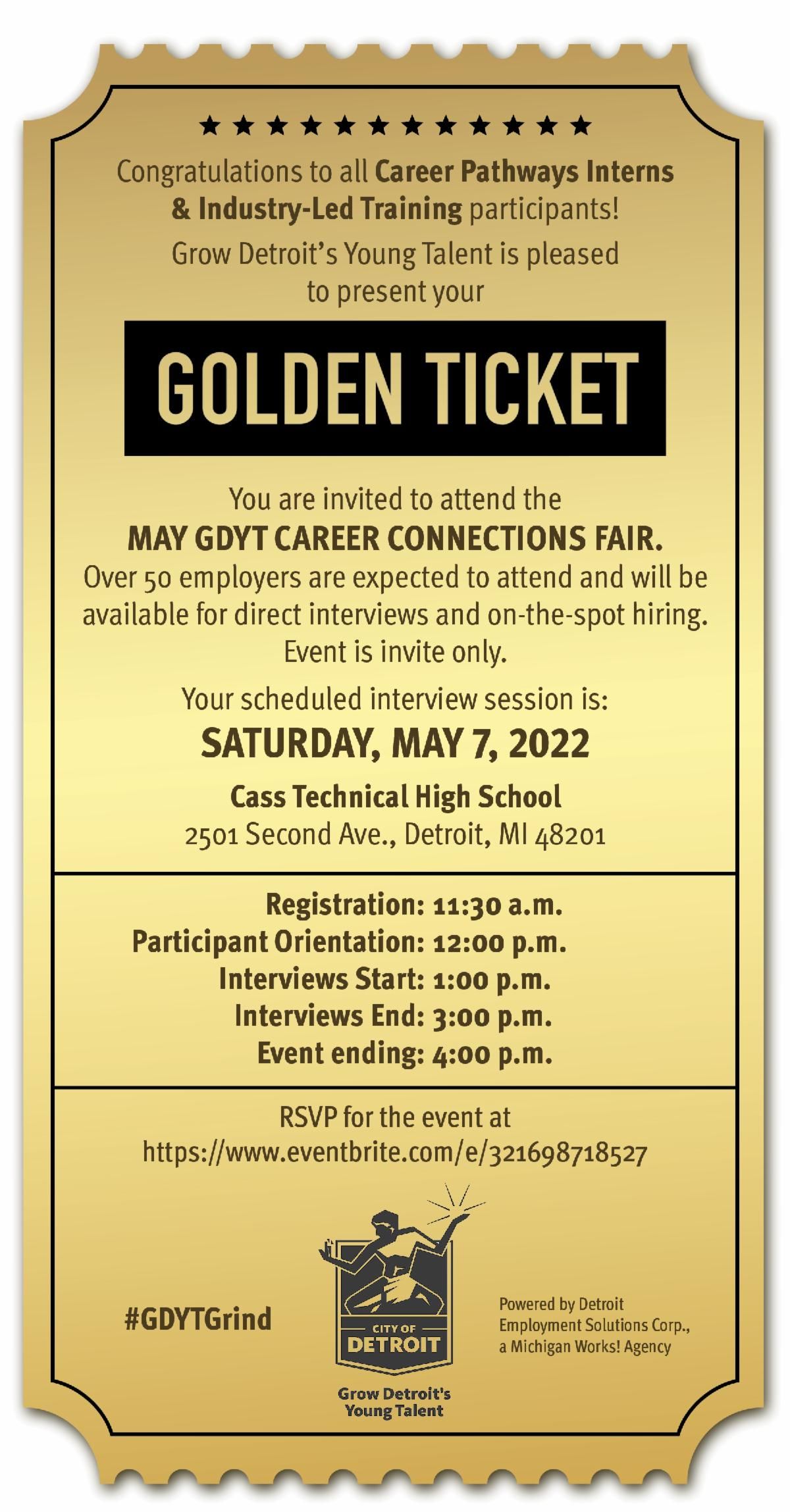 2022 GDYT MAY Career Connections Fair