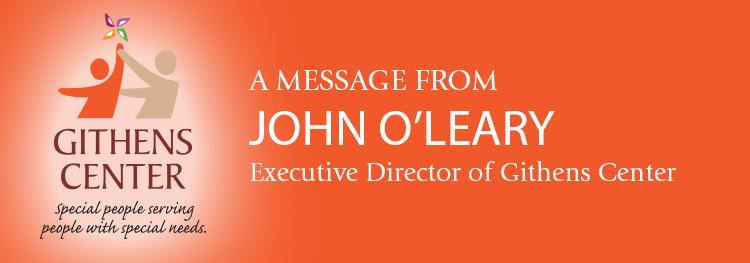 A Message from Githens Center's Executive Director - June 2020