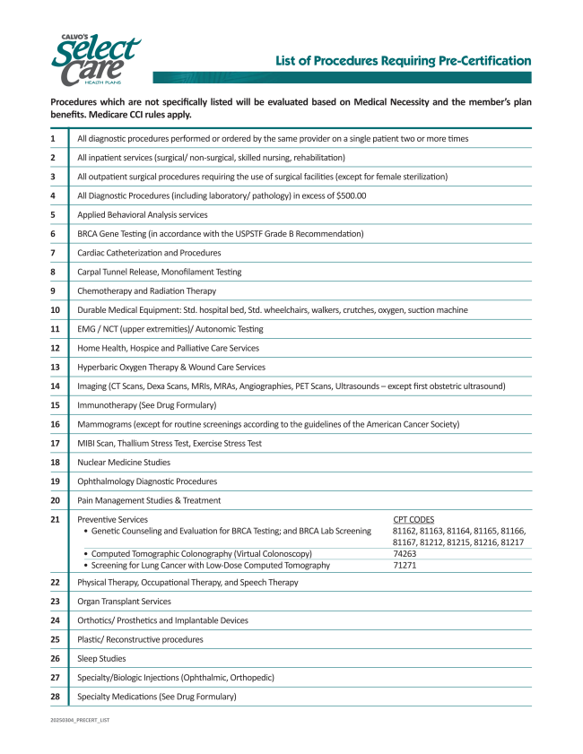 Pre-Certification Notifications via email