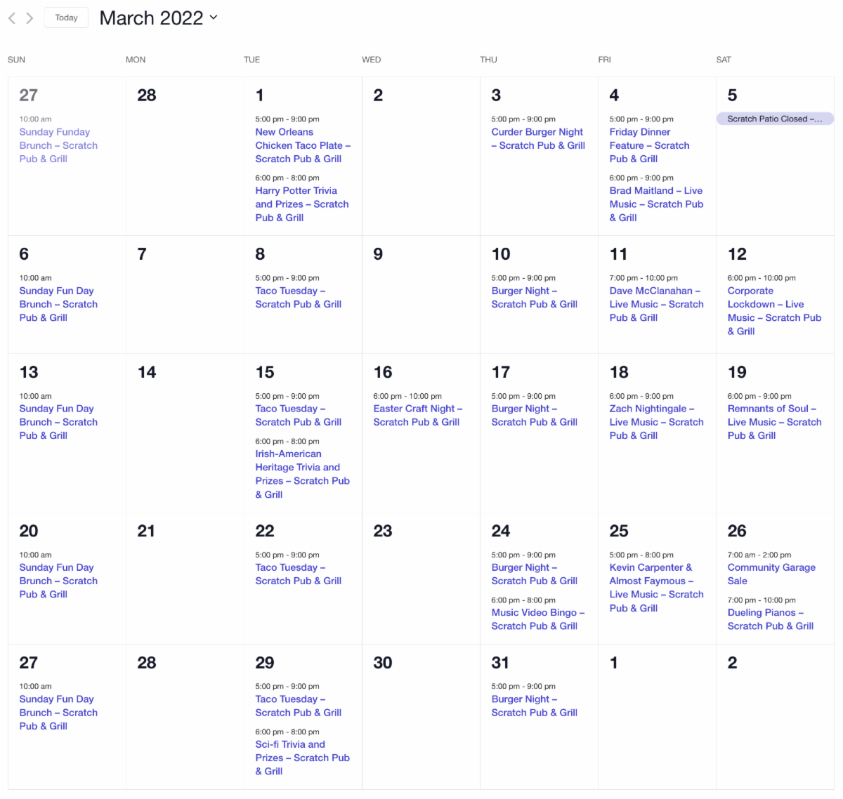 Augusta Ranch March 2022 Newsletter