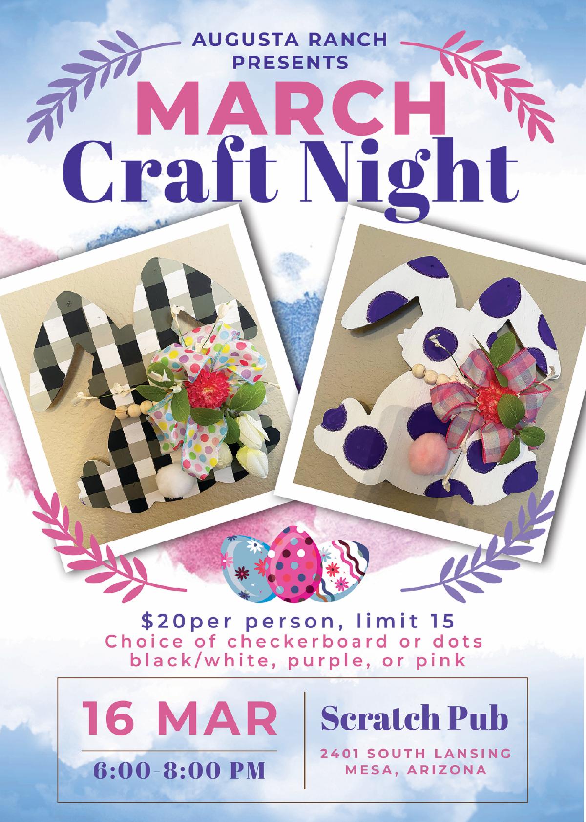 Augusta Ranch March 2022 Newsletter