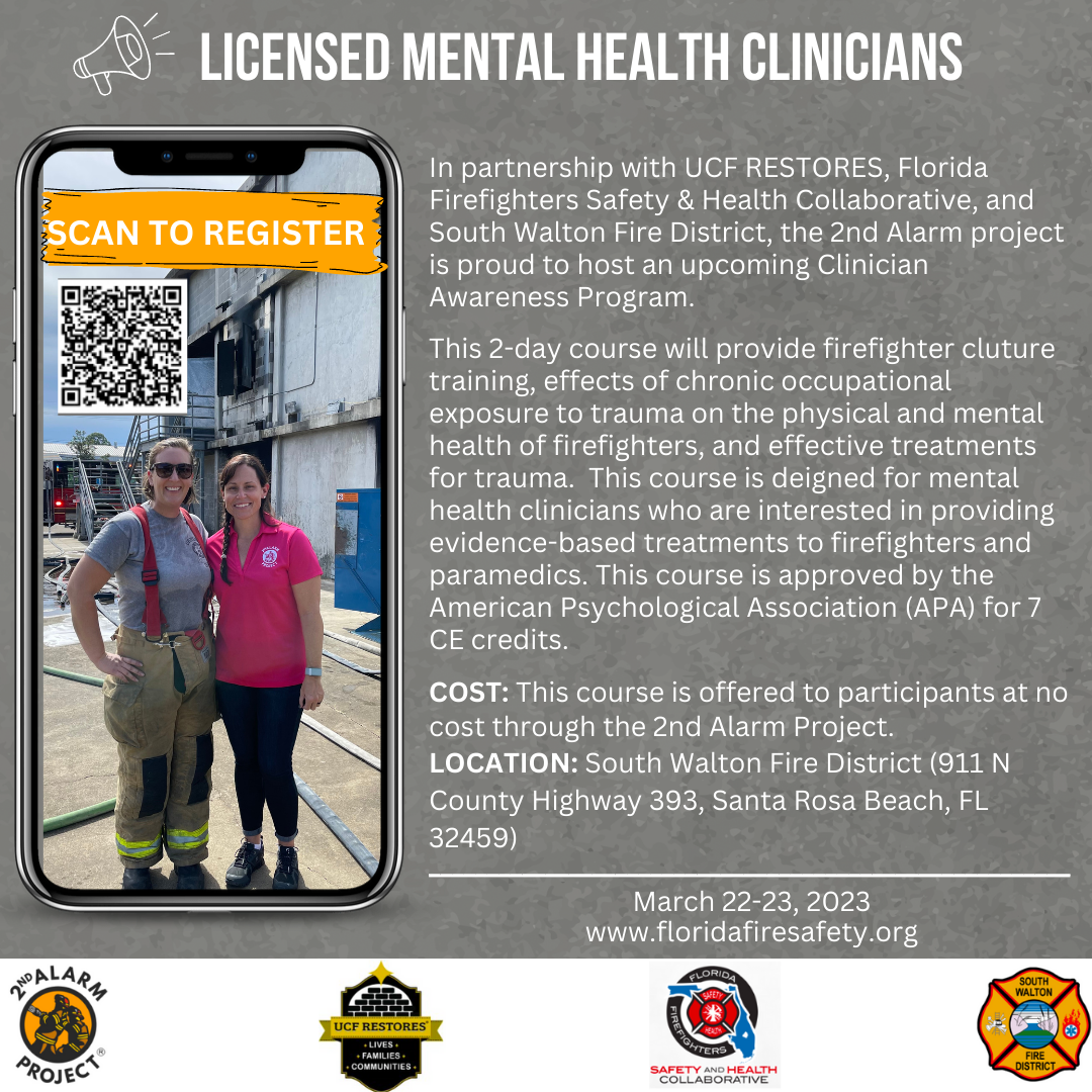 CE Credits- First Responder Clinician Awareness Program
