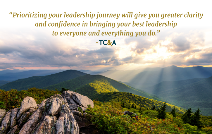 Prioritizing Your Leadership Journey