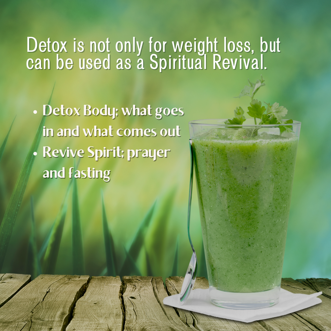 10 Days Detox Orientation Class Notes