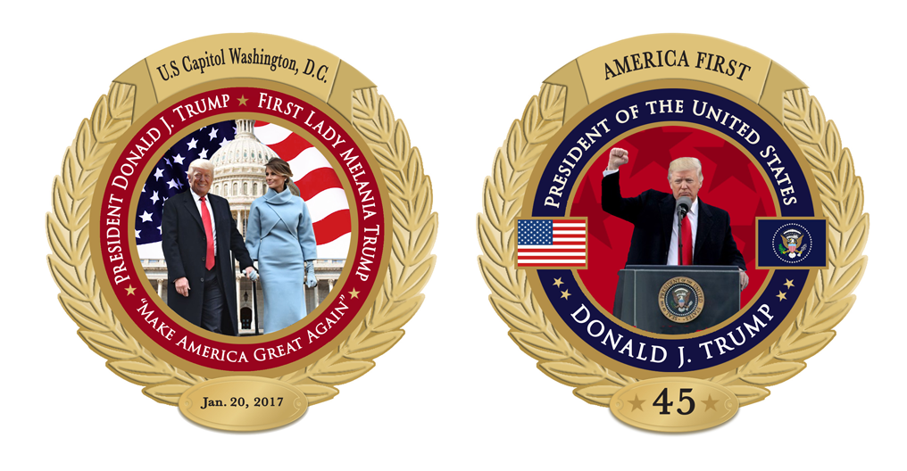 New Commemorative! The 2017 Inauguration of President Donald J. Trump