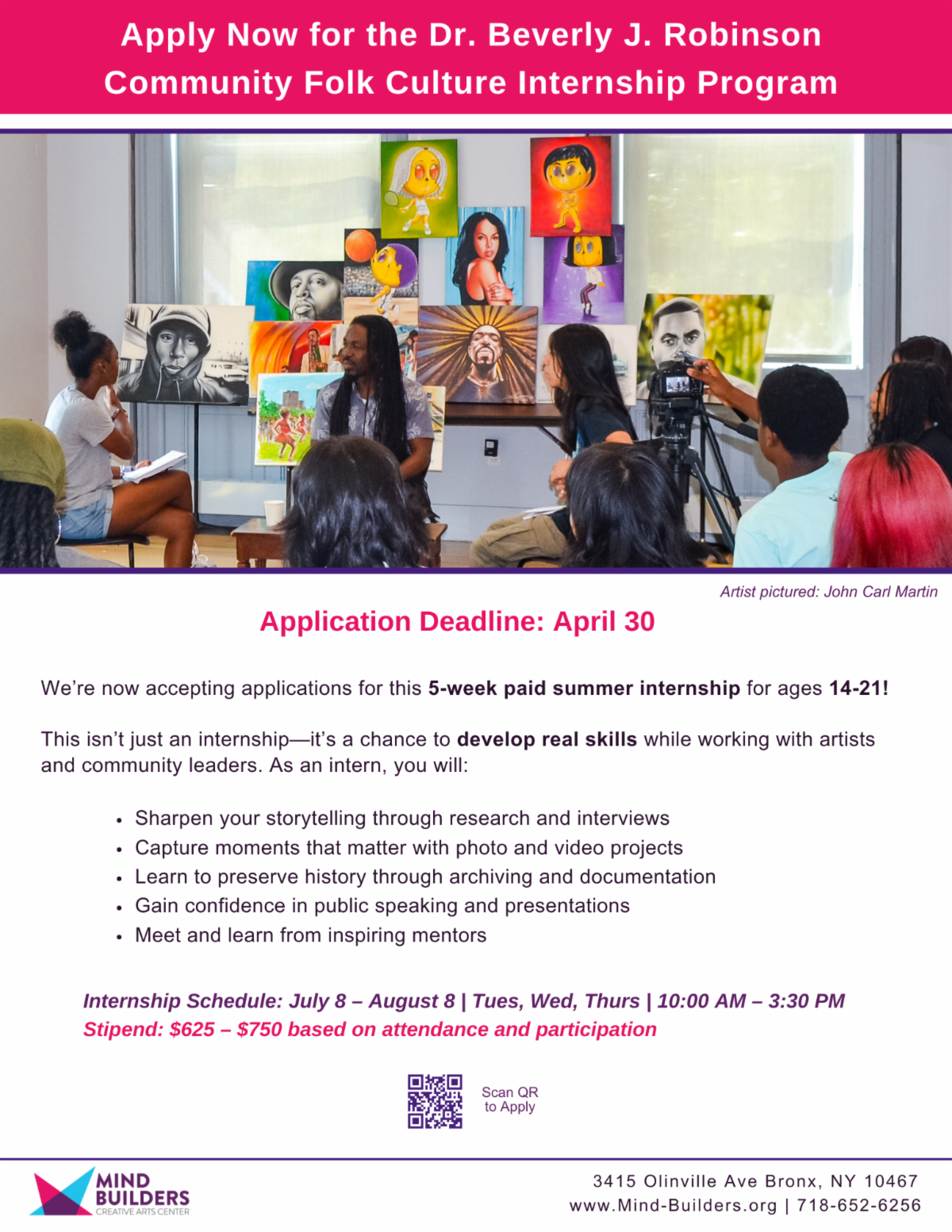 Mind-Builders' Summer Internship!