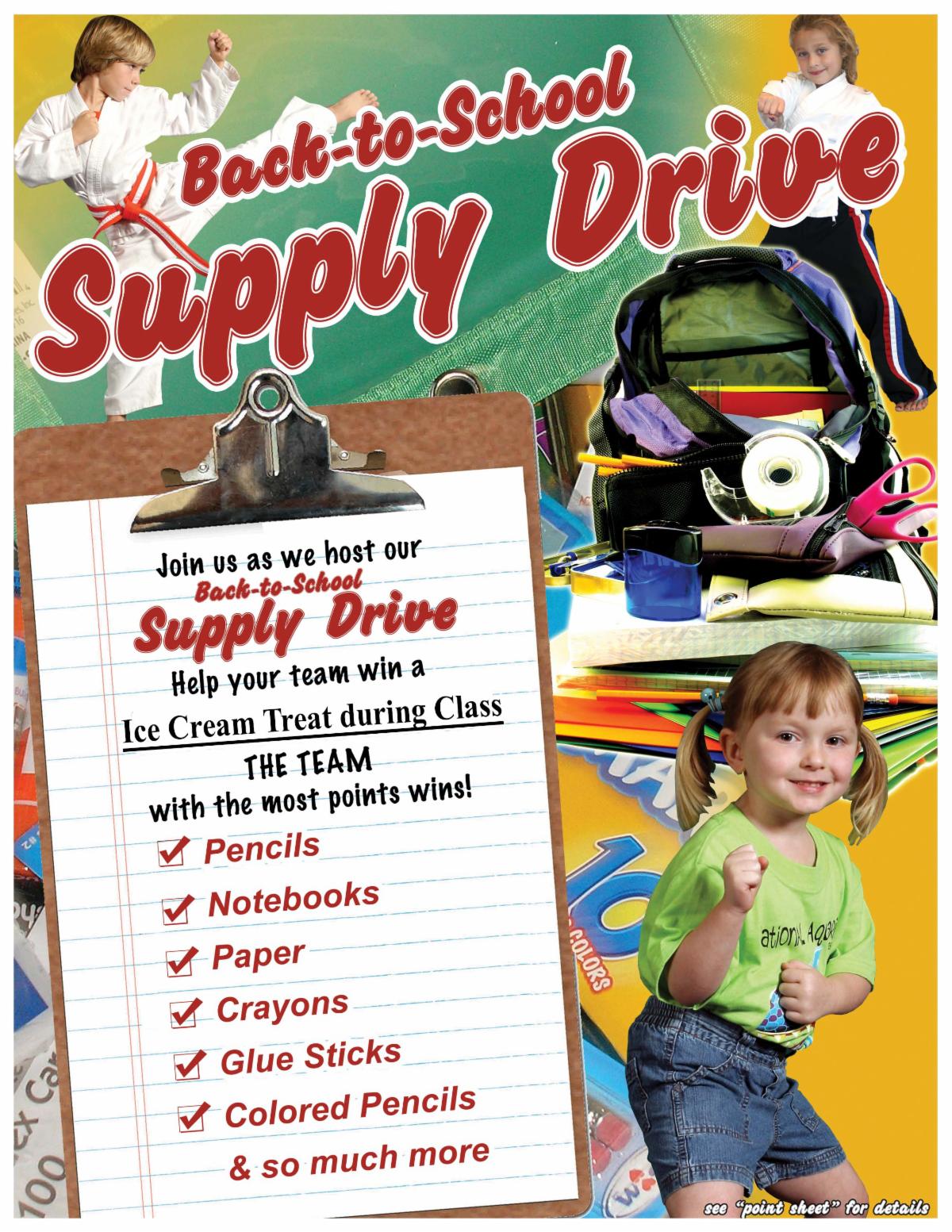 Back to School Supply Drive