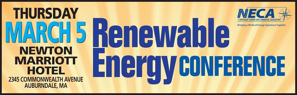 NECEC VP to discuss Climate Goals at NECA's Renewable Energy Conference ...