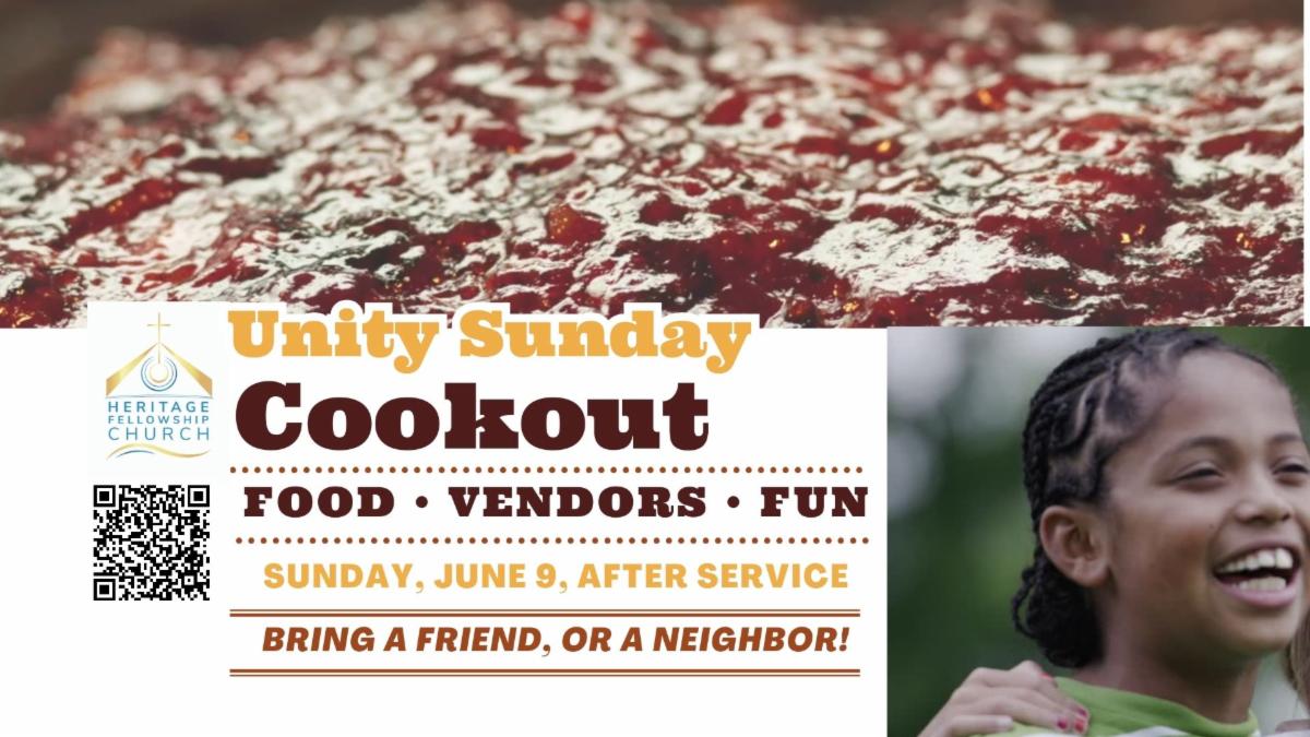 Unity Sunday Cookout