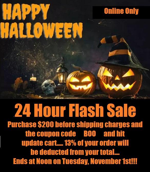 Happy Halloween Flash Sale!!!!!