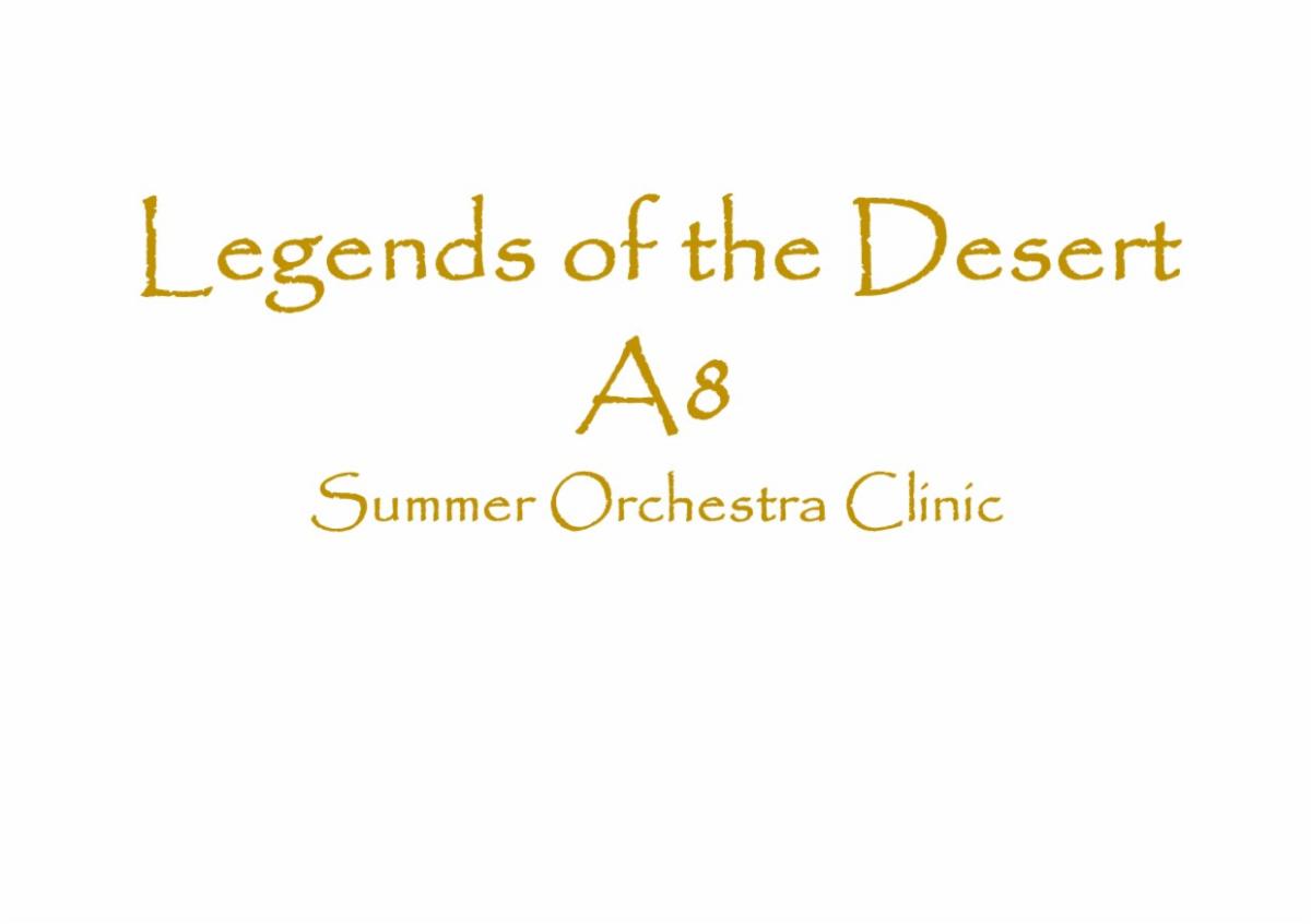 A Summer Orchestra Clinic Newsletter - May 25, 2025 Newsletter