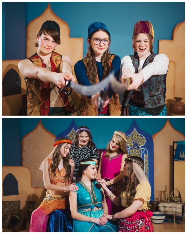 Introducing our Aladdin BLUE Cast!