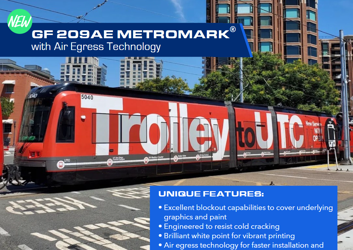 Available Now - GF 209AE MetroMark with Air Egress Technology.