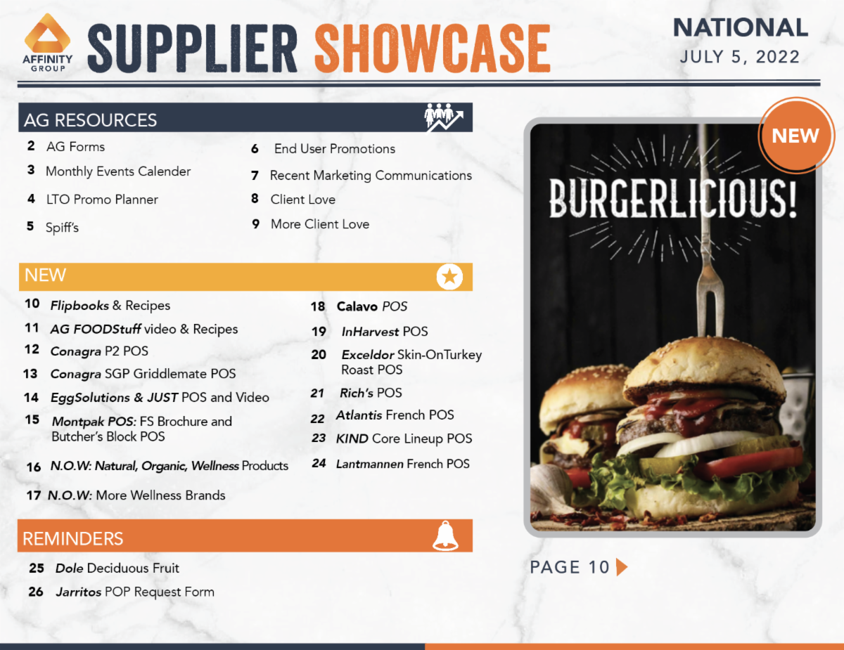 AG Supplier Showcase - July 5