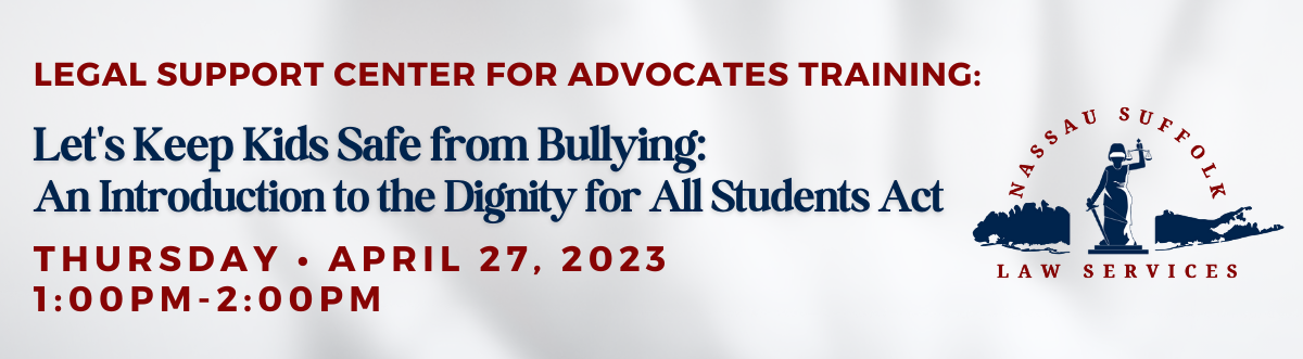 Tomorrow! LSCA Training: Let's Keep Kids Safe from Bullying: An ...