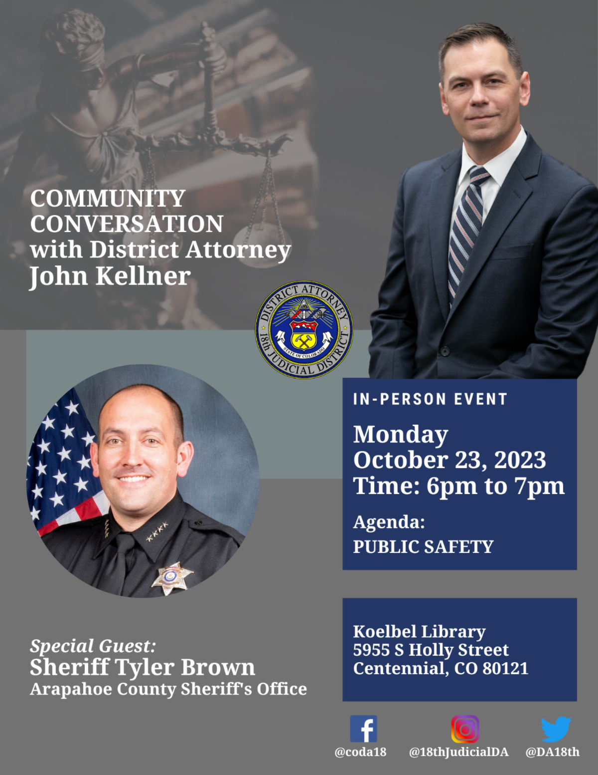 District Attorney's Office 18th JD - November Newsletter