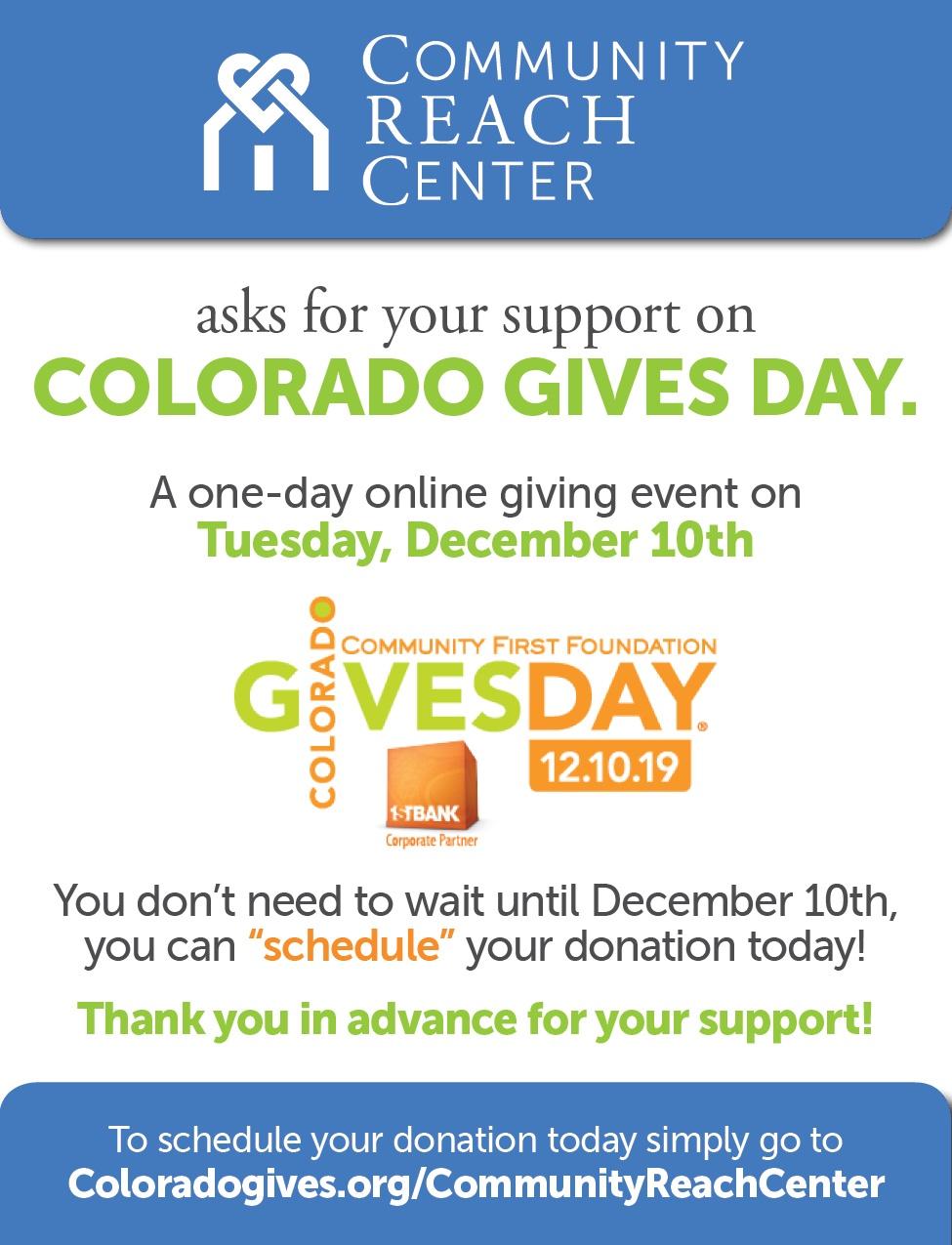 News from Community Reach Center!