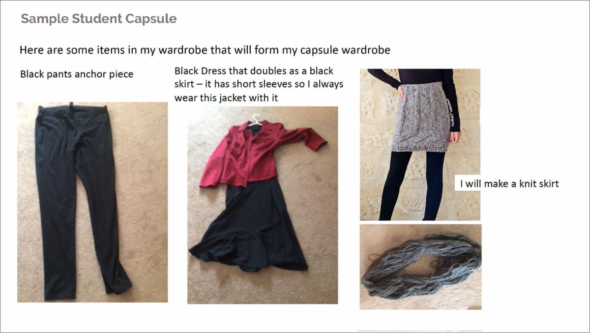 Webinar/Workshop Focus: From Self-Analysis to Capsule Wardrobe