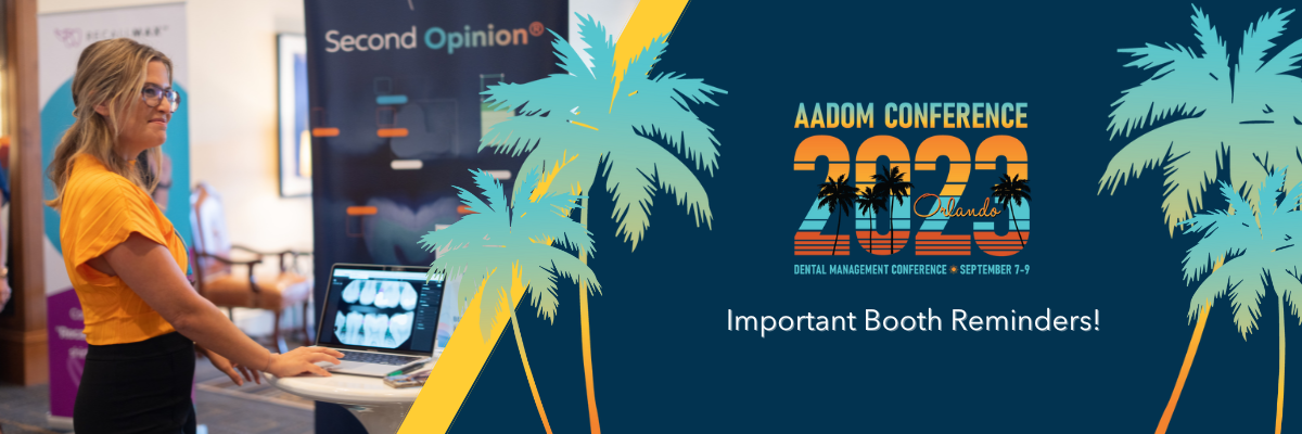 🌴 AADOM23: Important Information About Your Booth Space