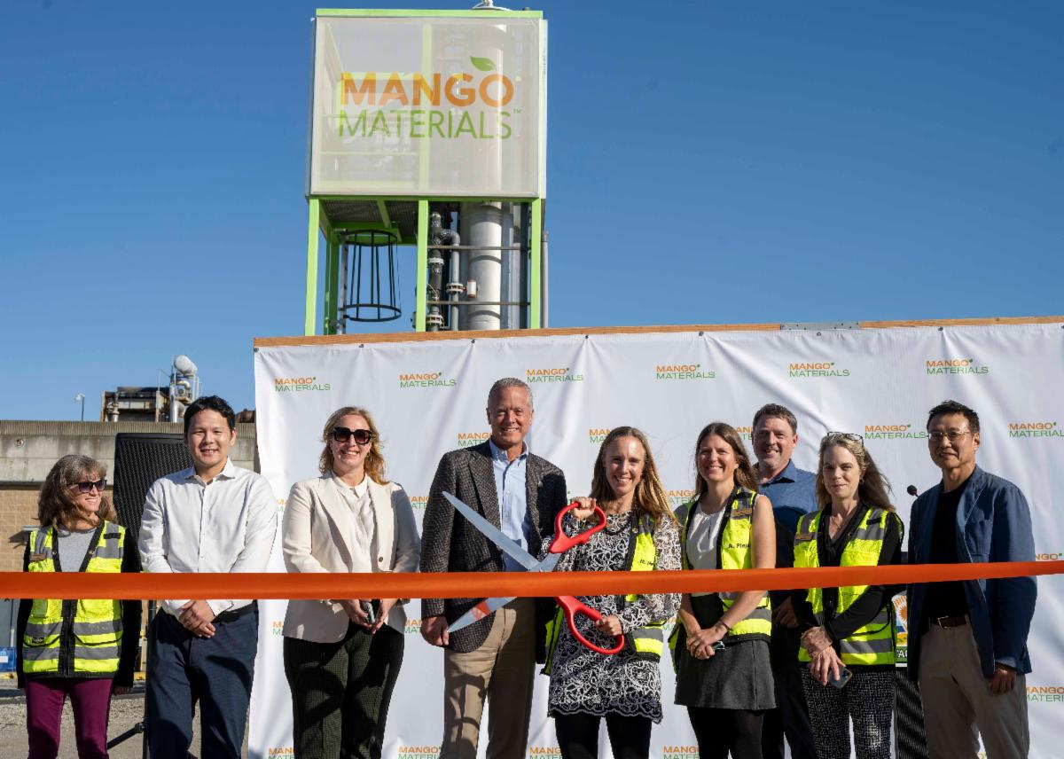 Mango Materials Celebrates Launch of First-of-a-Kind Technology in ...