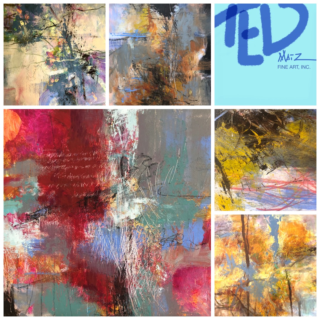 APRIL Abstract Painting