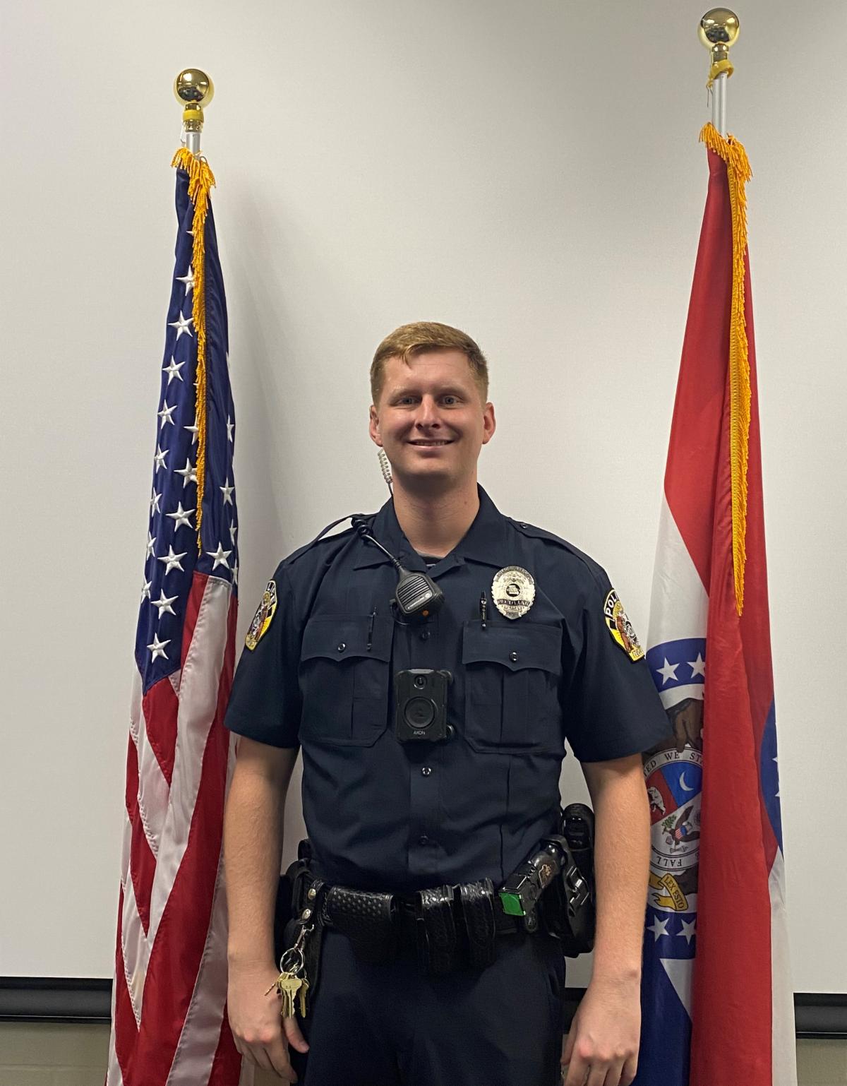 Our new School Resource Officer and a parent survey tool