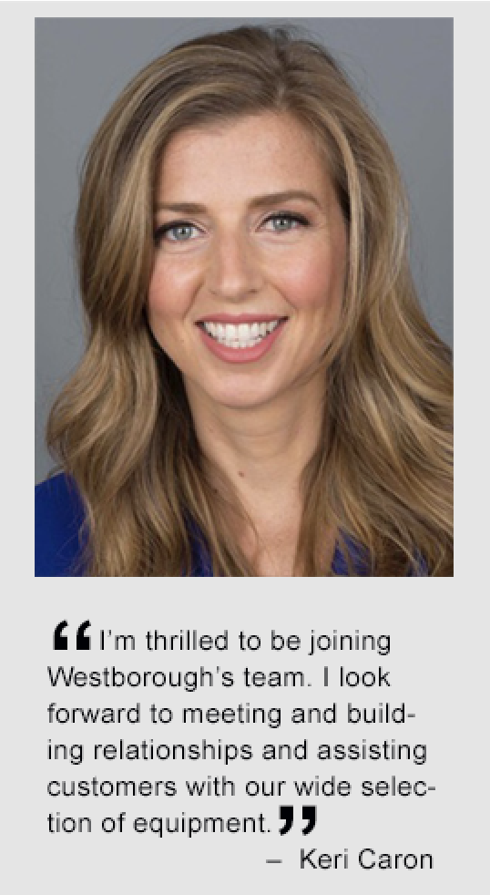 Meet Keri, your new equipment sales representative >