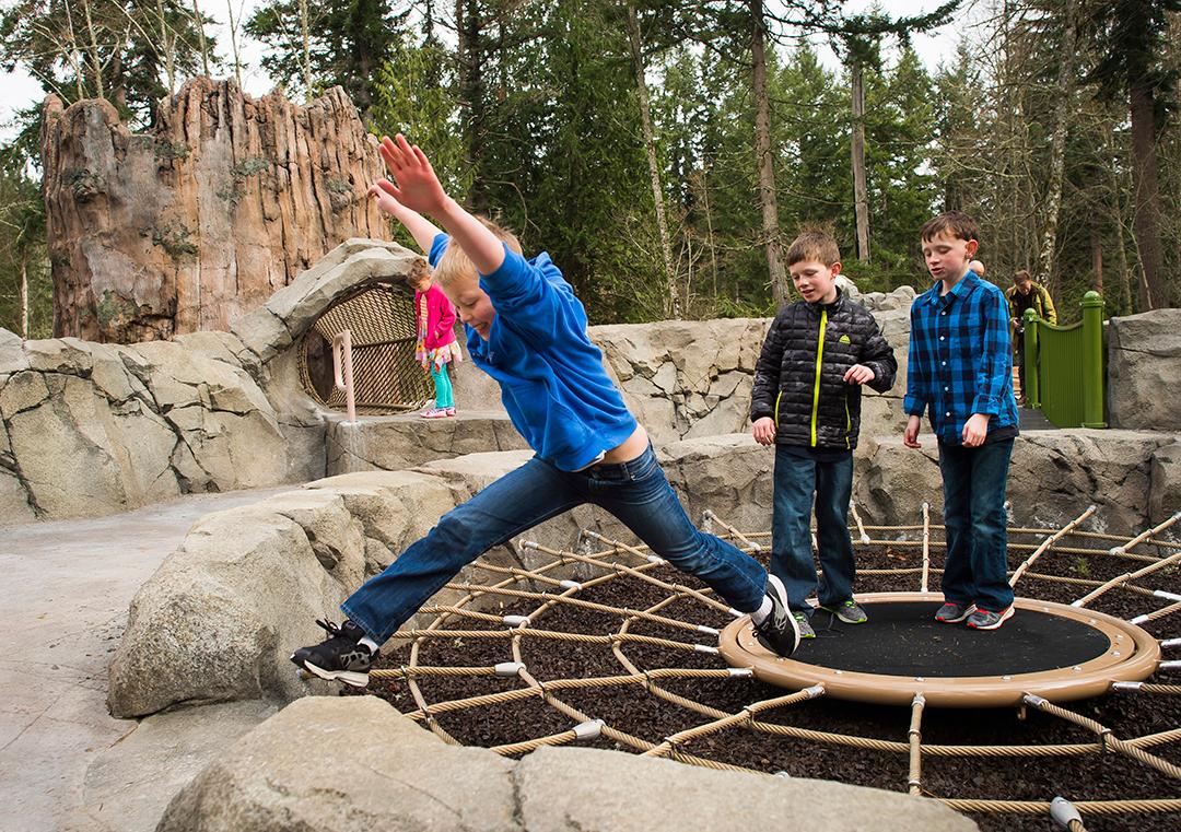 Spring Break at Northwest Trek