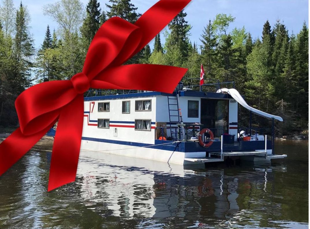 Merry Christmas from Ontario Wilderness Houseboats!