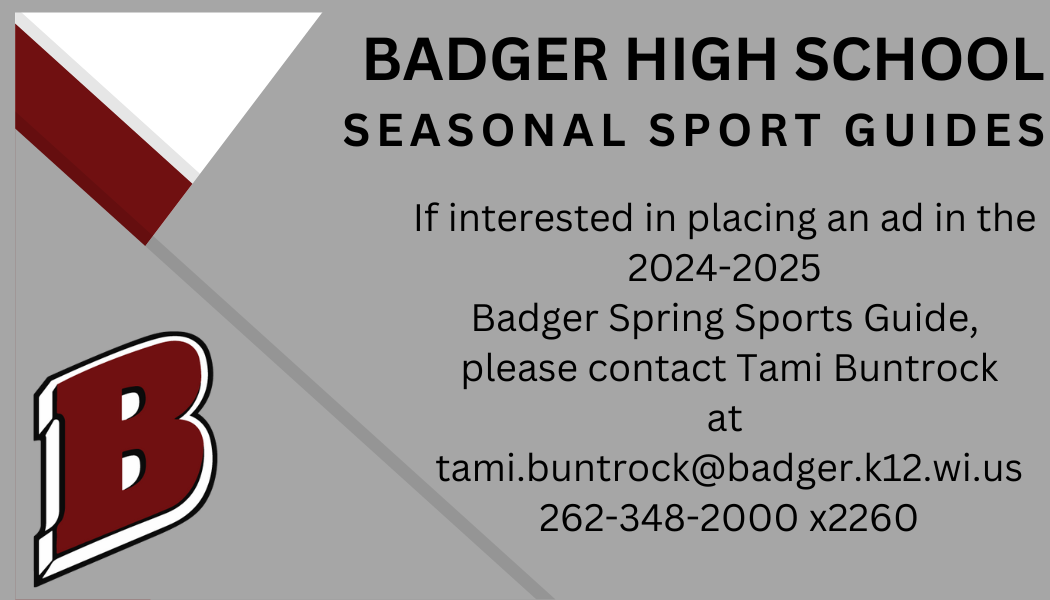 Badger High School Athletic Newsletter - Winter 2025