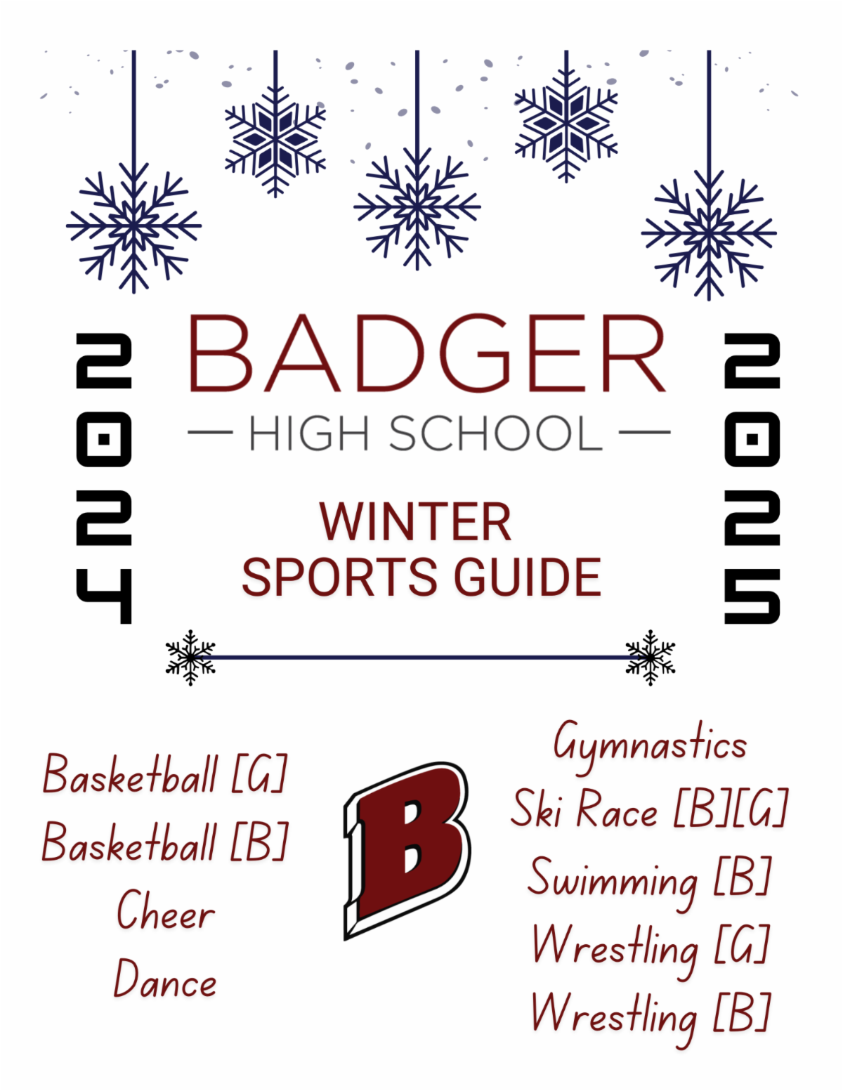 Badger High School Newsletter