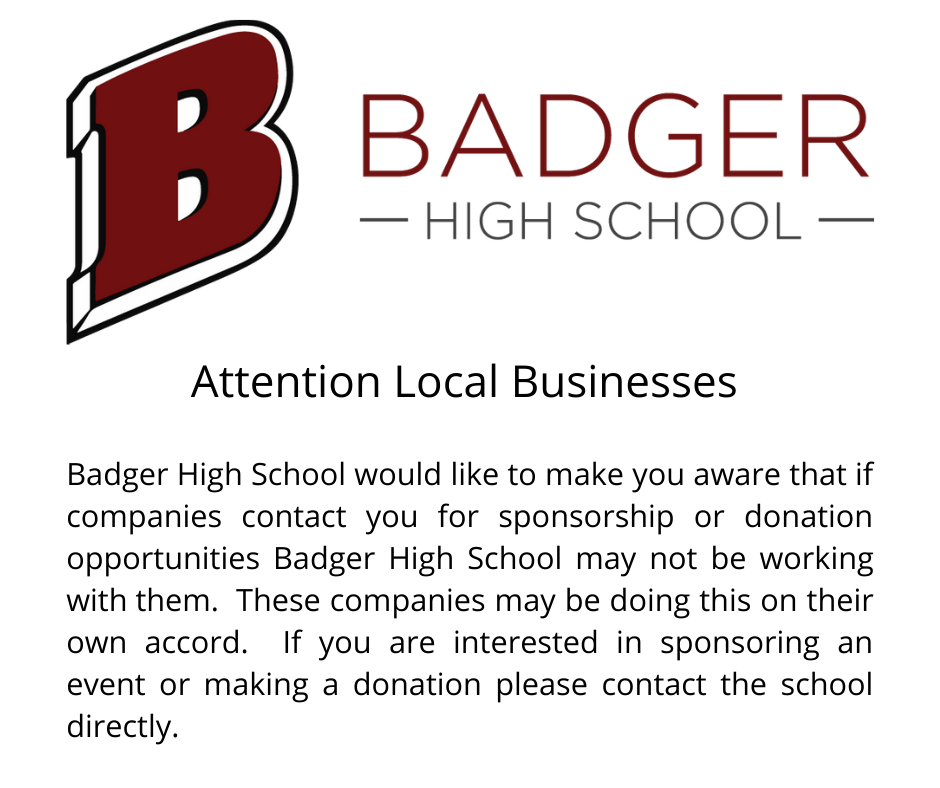 Badger High School Athletic Newsletter - July/August 2025 Update!