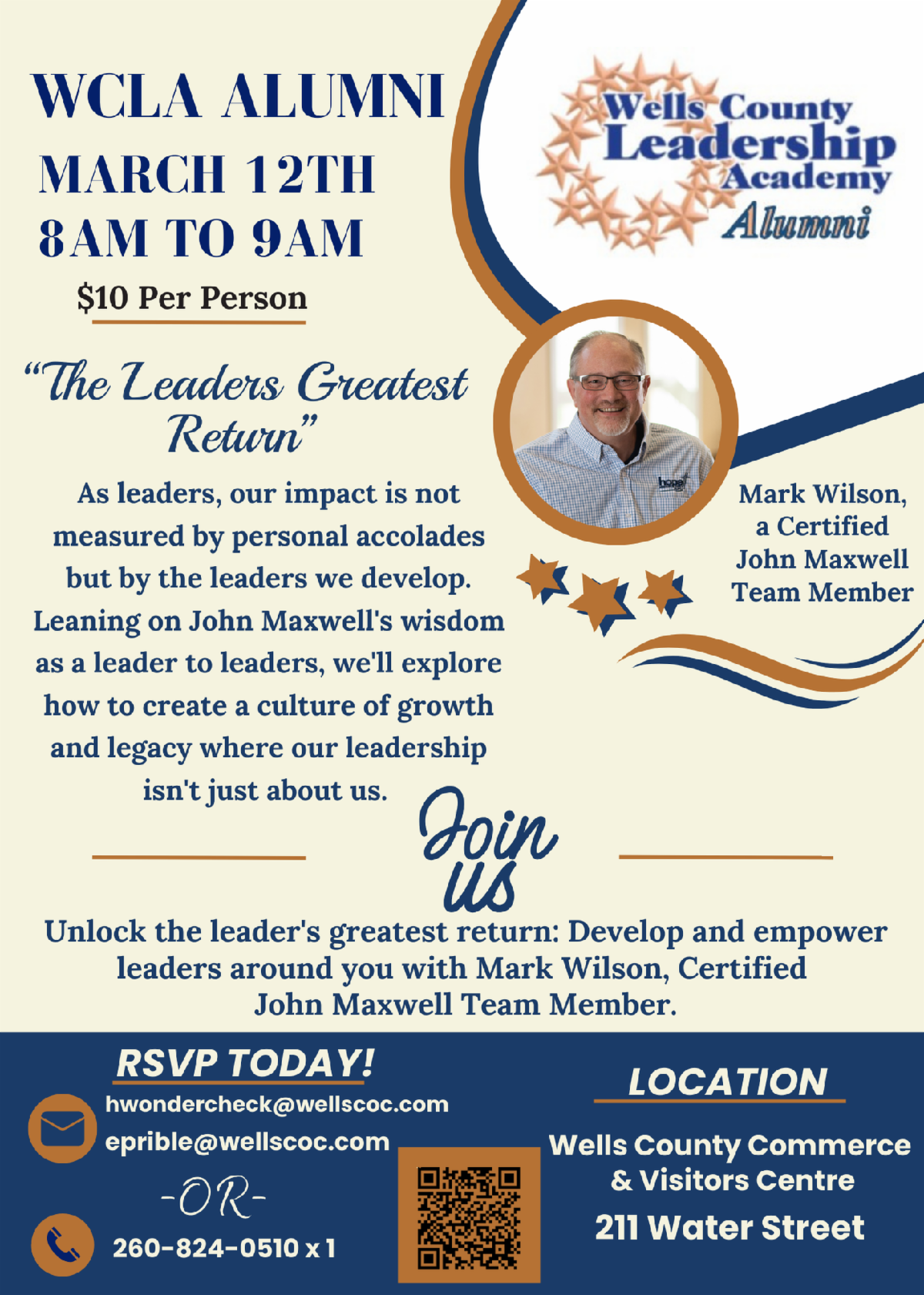 You Are Invited to the Next WCLA March Alumni Event: The Leaders ...