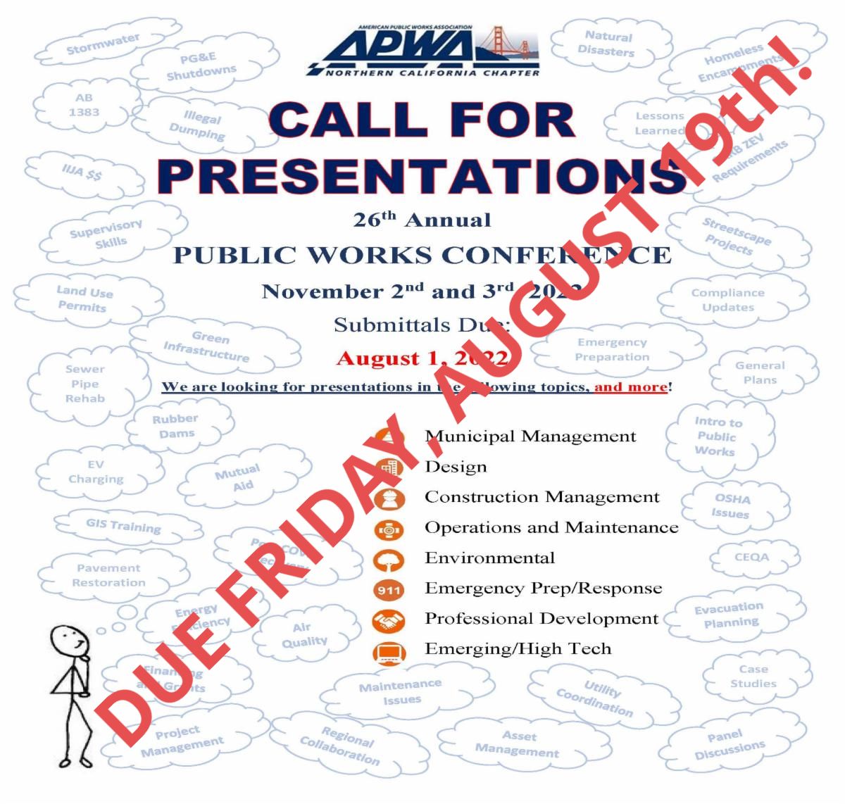 Extended Deadline for Conference Call for Presentations!