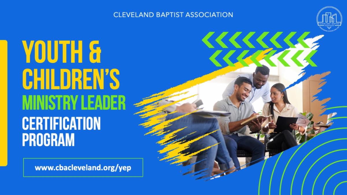 Registration Form: CBA-YEP Youth & Children's Ministry Leader ...