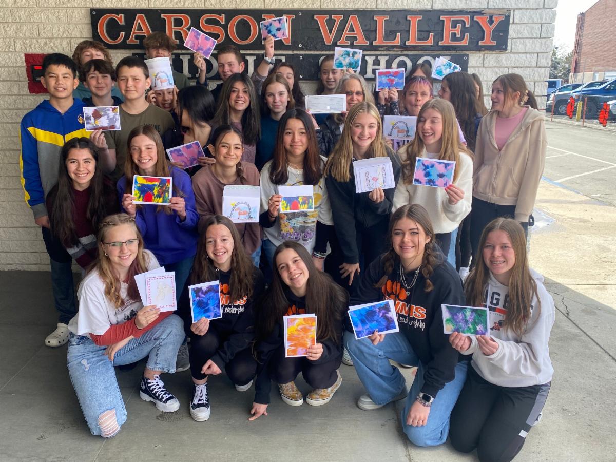 What's New at the Barn and a BIG Thank You to Carson Valley Middle School!